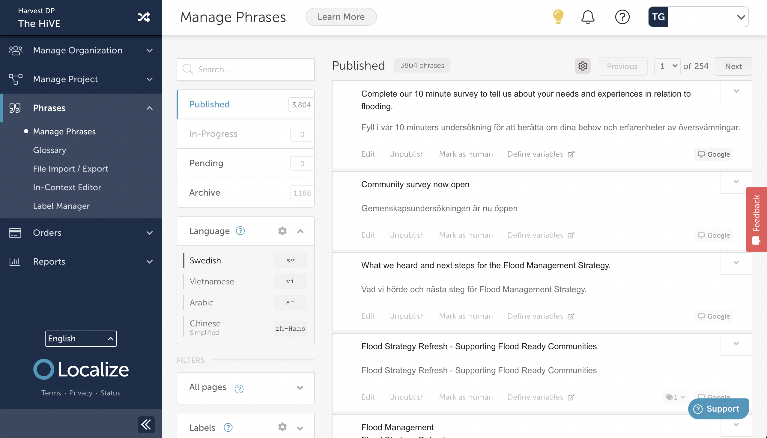 Multilingual Add-on | The Social Pinpoint Learning Centre